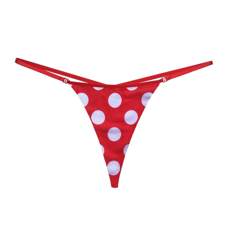 wholesale-slight-stretch-polka-dots-batch-printing-thin-band-g-string