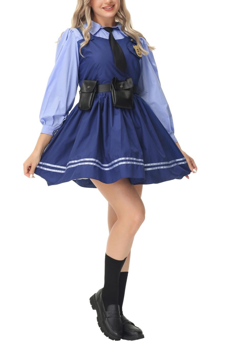 Wholesale Halloween with hair hoop & tie & belt & badge & bag sheriff ...