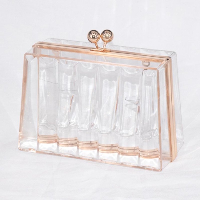 Wholesale Stylish new see-through acrylic box shape crossbody bag ...