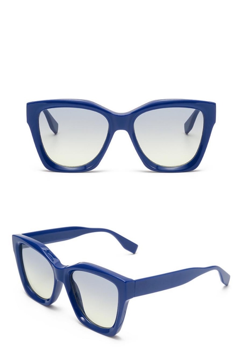 Wholesale One pc stylish new 7 colors uv protection cat eye shape ...