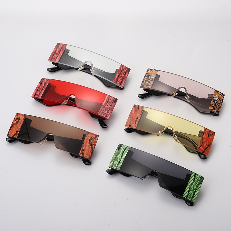 Wholesale New style fashion snake skin sunglasses 095134 - Girlmerry.com