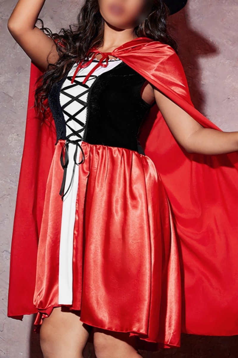 Wholesale Xl 4xl Sexy Lingerie New Plus Size Lace Up Halloween Witch