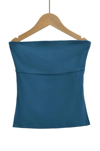 Wholesale Sexy slight stretch 5 colors tube design solid color tank top ...