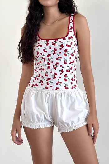 Wholesale New slight stretch patchwork contrast cherries batch printing ...