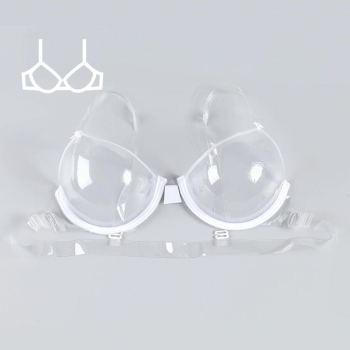 Wholesale Fully transparent bra (with underwire)32a available for a\b\c ...