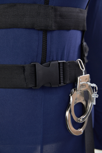 Wholesale Sexy slight stretch police cosplay with hat playsuit ...