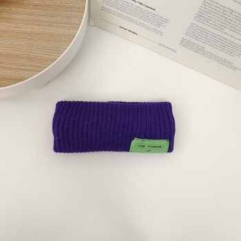 Wholesale One pc new stylish eight colors letter labeling knitted ...